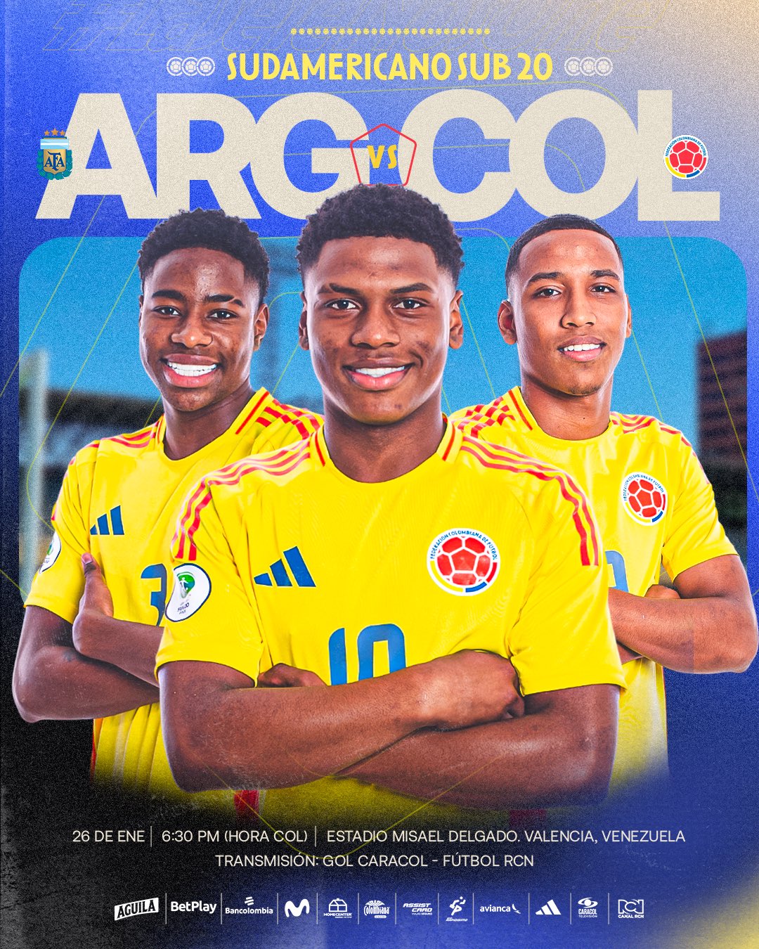 Sub 20 Colombia 1 (Perea) – Argentina 1, final | Capsulas de Carreño