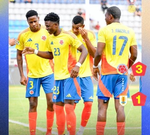 Sub 20: Colombia 3 – Uruguay 1. / Neiser Villarreal, goleador. | Capsulas de Carreño
